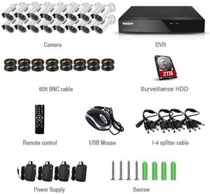 Best Outdoor Security Camera System with DVR – Reviews